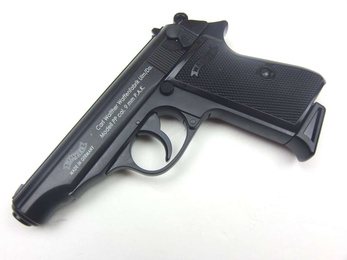 Walther PP cal. 9 mm P.A.K. - Schwarz | Waffen Schmitt Goch - Alljagd ...